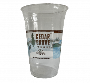 8oz Hot Cup | Cedar Grove | Organic Compost